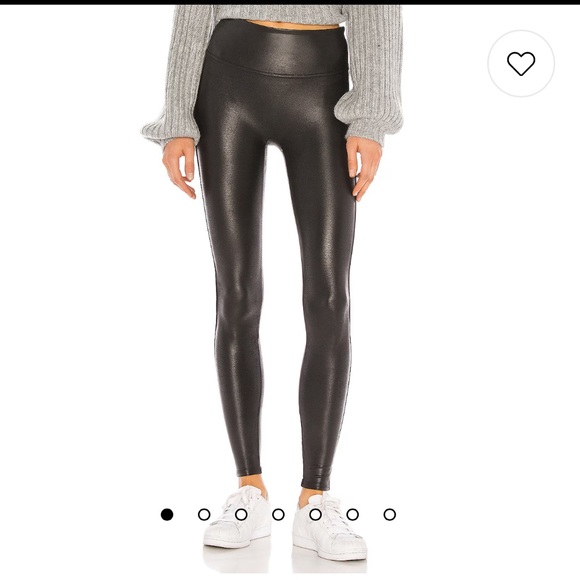 SPANX | Pants & Jumpsuits | Spanx Faux Leather Leggings | Poshmark